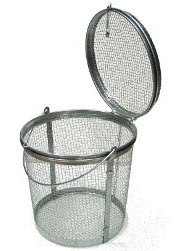Parts Washing Mesh Steel Baskets